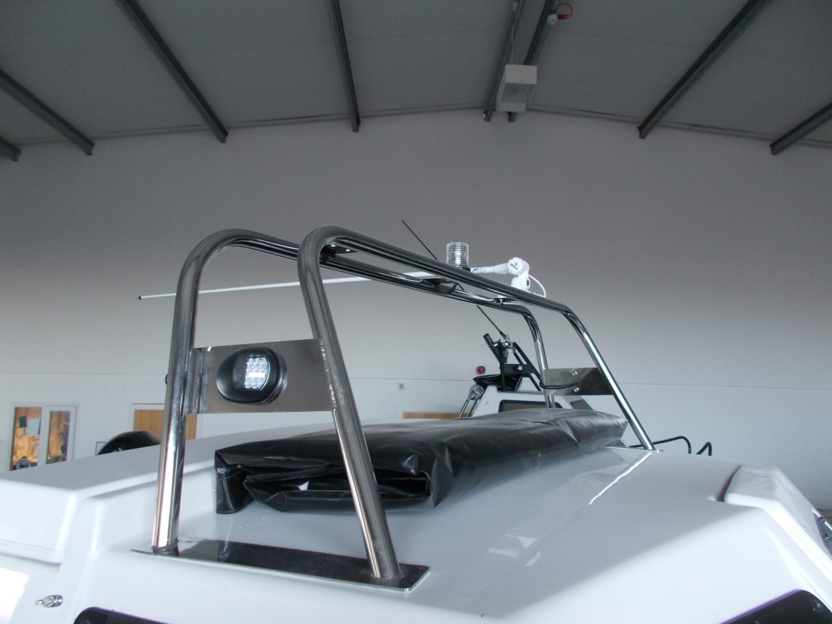 Stainless Steel Pulpit Rails – Warrior Boats